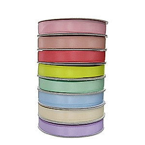 Celebrate IT- Ribbon - Value Pack (Set of 8) (Plain & Assorted Color) 48yd