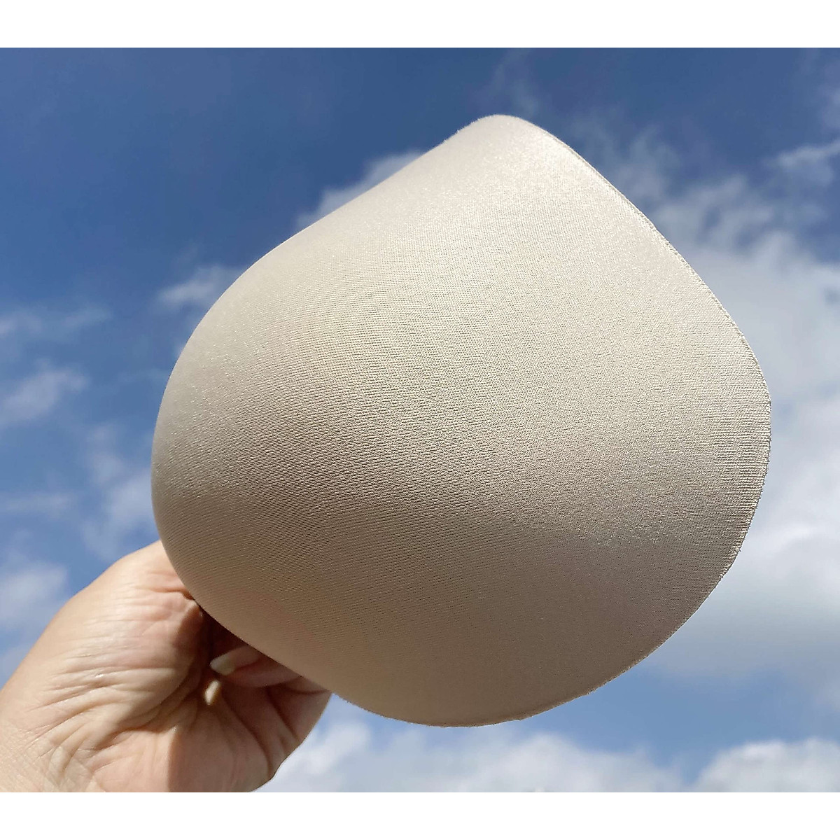 BIMEI Lightweight Foam Breast Form Y23 … (M, Beige)