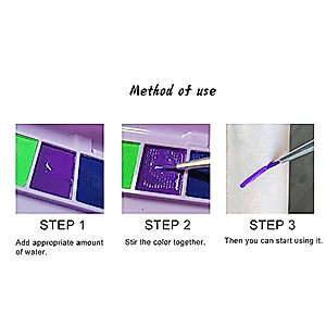 MEICOLY 2 Packs Water Activated Eye Liner Palette,Neon Face Paint Colored Retro Hydra Liner,Water Activated Eyeliner,Matte Graphic Eyeliner,UV Blacklight Glow Black White Face Body Paint,16 Colors