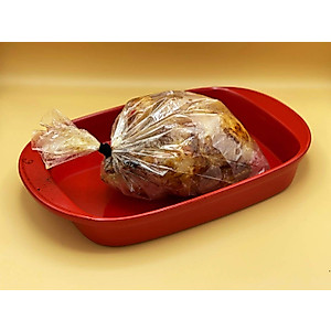 Sipa Multipurpose Oven Bags - 10" x 15" Baking Bags No Mess for smaller roasts or pieces of turkey Chicken Meat Ham Poultry Fish Seafood Vegetable (10)