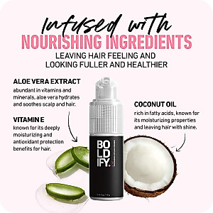 BOLDIFY Hair Texture Powder and Volumizer - Styling for Thinning Hair - Volumizing Powder for Women & Men - Travel Size