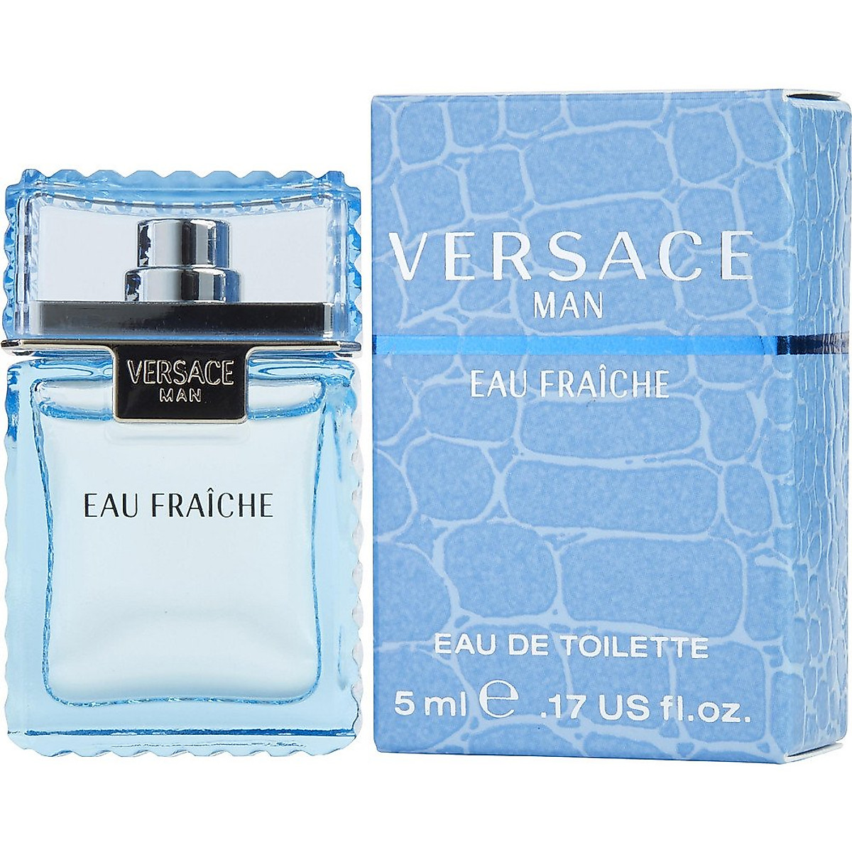VERSACE MAN EAU FRAICHE by Gianni Versace EDT .17 OZ MINI (Package Of 2)