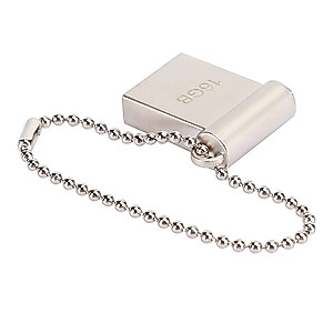 Heayzoki USB Flash Drive, Pendrive U Disk USB Drive PC Laptop Accessory Zinc Alloy Portable, Drives U Disk Transfer Small Files, for 7/8/10 / Windows Vista/Windows 2000 / OS X/Linux(16G)