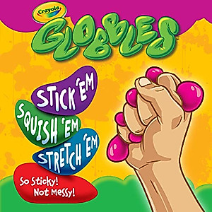 Crayola 74-7291 Globbles 3 in a Package, Assorted Colors