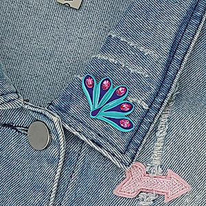 Cute Peacock Ladybug Big Pin Metal Blue Enamel Gem Brooches Girl Costume Cartoon Punk Jewelry Lapel Pin