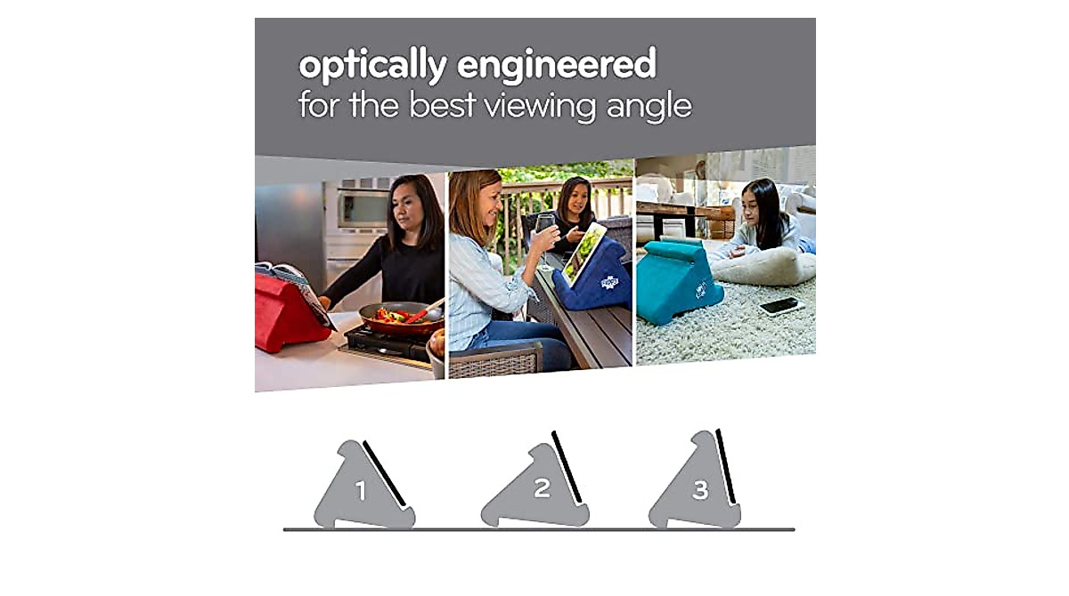 Flippy Tablet Pillow Stand - Multi-Angle iPad & Device Holder
