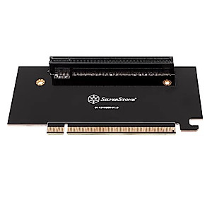 SilverStone Technology RC06 PCI Express 4.0 x16 Riser Card for RVZ01, RVZ03, ML07, and FTZ01, SST-RC06B
