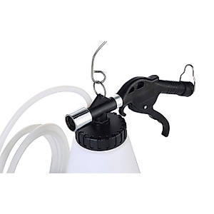 DASBET Pneumatic Brake Fluid Bleeder Tool with 4 Master Cylinder Adapters 90-120 PSI