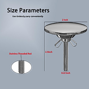 Stainless Steel Kitchen Sink Hole Cover 3 Inch Faucet Hole Cover Kitchen Sink Tap Hole Plate Stopper Cover Blanking Metal Plug