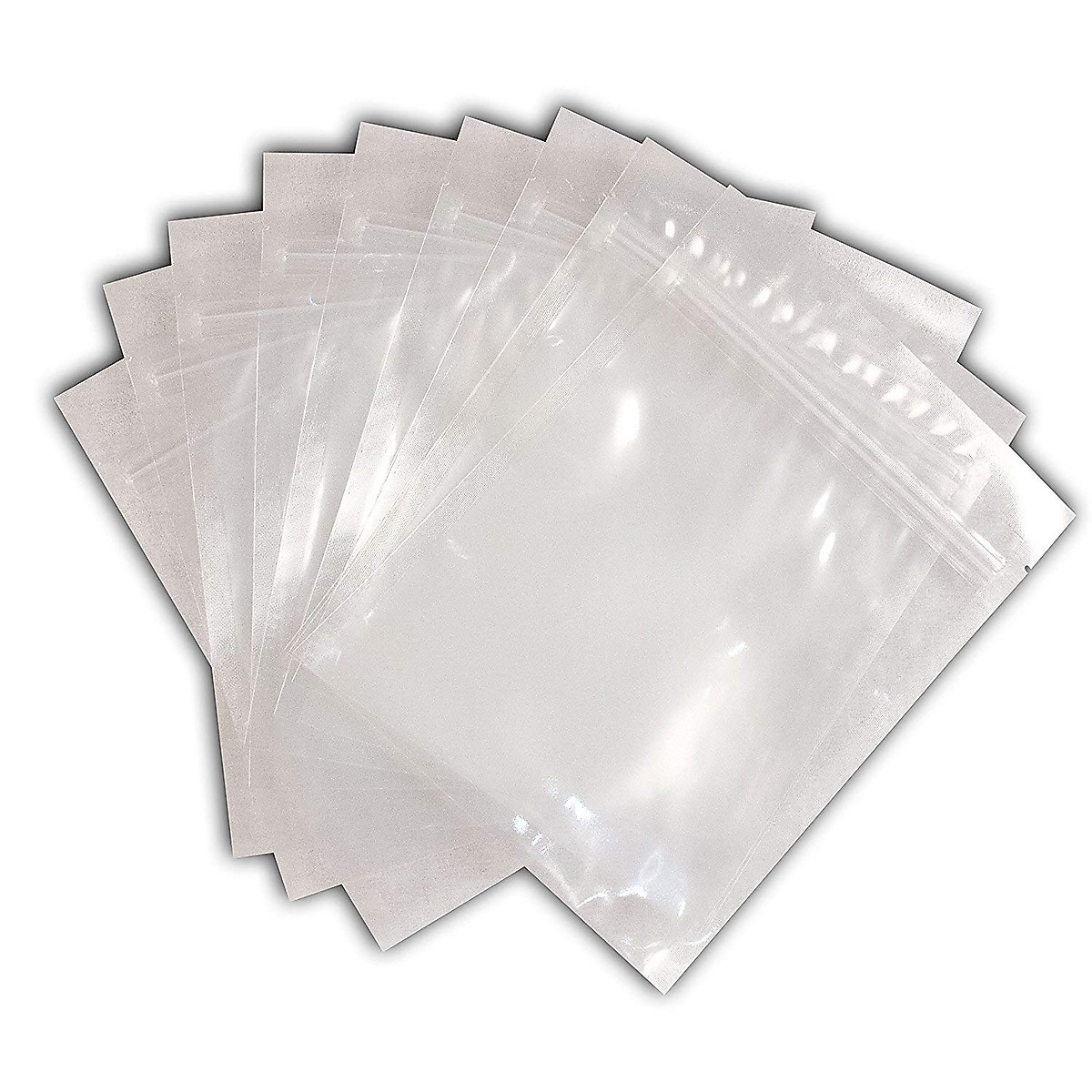 Vacuum Chamber Zipper Pouches - 4 Mil - 1000/CS - Bottom Fill with Hang-hole (8 x 12)