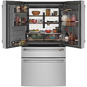 Café CXE22DP2PS1 22.3 Cu. Ft. Stainless French Door Counter Depth Smart Refrigerator