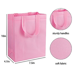 SPERPAND 30Pcs Gift Bags Medium Size, Reusable Goodie Bags, Gift Bags with Handles for Party Favors, Birthday, Baby Shower