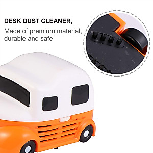 NUOBESTY Desk Vacuum Cleaner Mini Vacuum Cleaner Portable Desktop Sweeper Handheld Tabletop Dust Cleaner Vacuum for Office Home