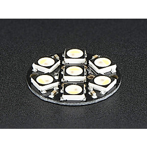 Adafruit Industries NeoPixel Jewel - 7 x 5050 RGBW LED w/Integrated Drivers - Warm White - ~3000K