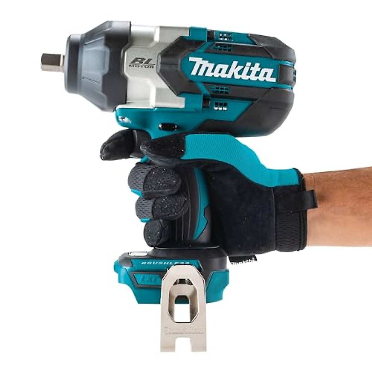 Makita XWT19Z 18V LXT® Lithium-Ion Brushless Cordless 3-Speed 1/2" Sq. Drive Impact Wrench w/Detent Anvil, Tool Only
