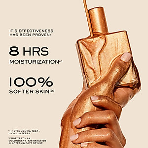 NUXE Huile Prodigieuse Shimmer Multi-Purpose Dry Oil - Luxurious Radiant Glow and Hydration for Face, Body & Hair, 1.6 Fl Oz