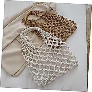 TENDYCOCO 1pc Shoulder Bags Crossbody Tote Bags for Women Crossbody Sling Bags for Women Woven Crossbody Bags for Women Crossbody Chain Bag Straw Hobo Bag Women Clutch Handbag Handbag Tote