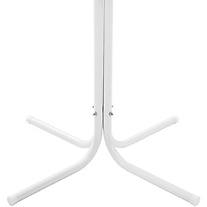 Crosley Furniture Tulip 3-Piece Outdoor Bistro Set, Vintage Retro Metal Patio Table and Chairs for Dining, Lavender Gloss/White Satin