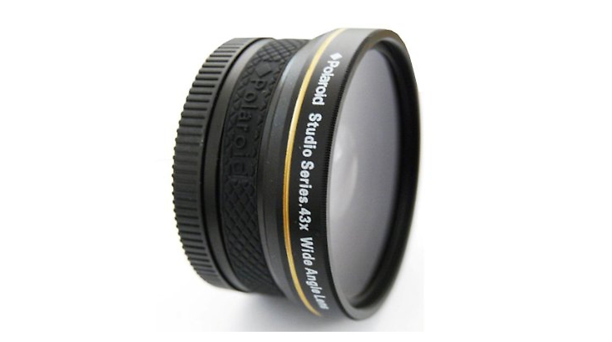 Polaroid .43X HD Wide Angle Lens 58mm - Studio Series