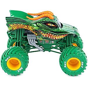 Monster Jam, Official Dragon Monster Truck, Collector Die-Cast Vehicle, 1:24 Scale, Kids Toys for Boys Ages 3 and up