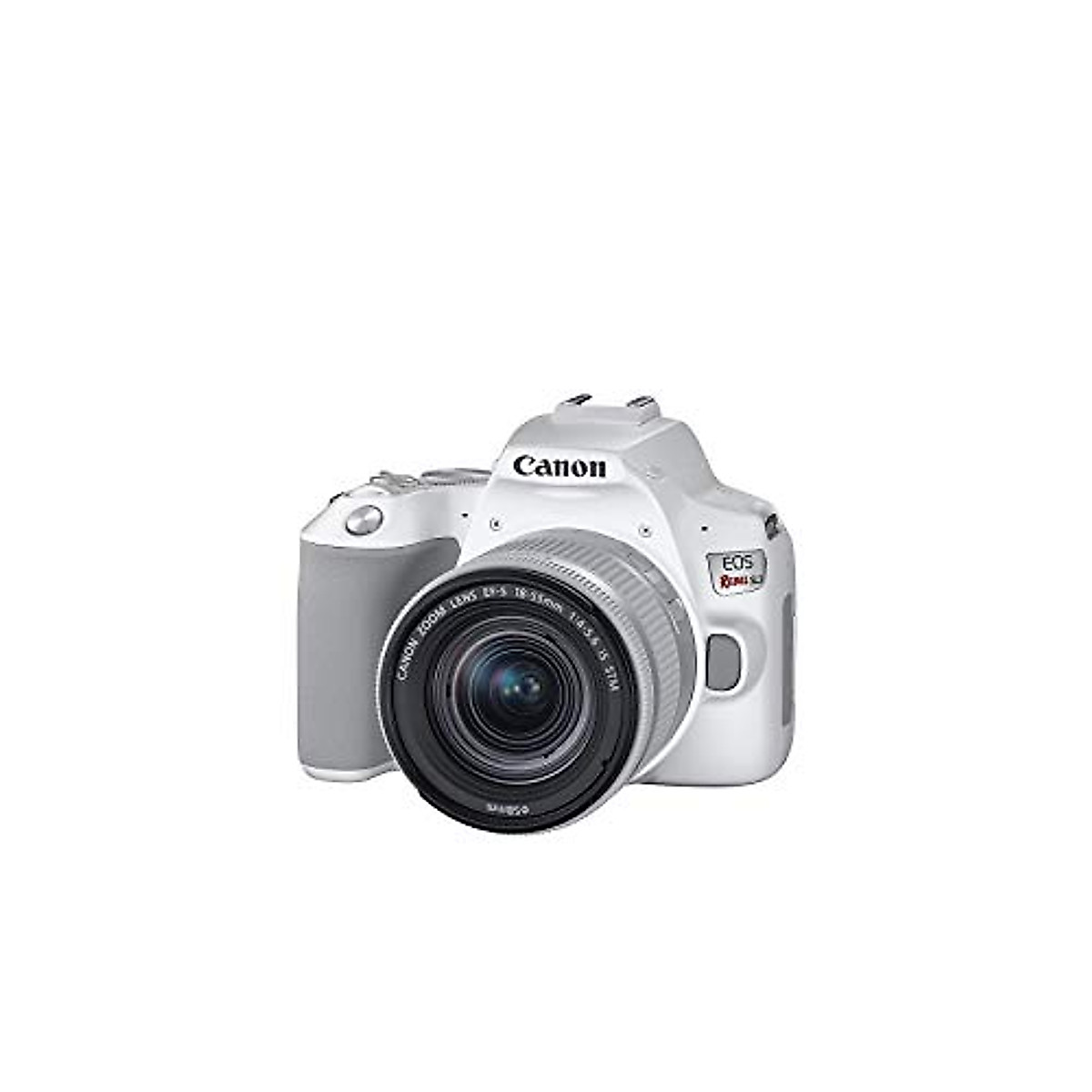 Canon EOS Rebel SL3 Digital SLR Camera with EF-S 18-55mm Lens Kit, Built-in Wi-Fi, Dual Pixel CMOS AF and 3.0 inch Vari-Angle Touch Screen, White