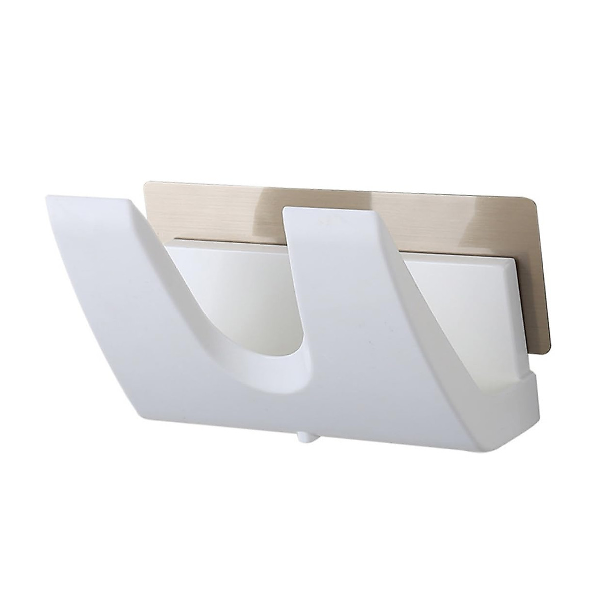 SHOWERORO Cabinet Door Storage Mount Pot Lid Holder Pot Lid Organizer Sucker Lid Rack Pan Cover Rack Drain Storage -mounted White Storage Rack Lid Rack