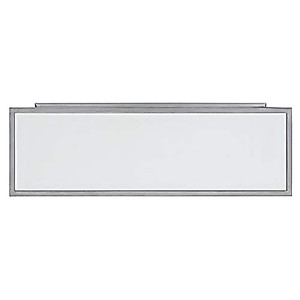 SEI Furniture Trandling Mirrored & Faux Electric Fireplace, Antique Silver/White Marble (AMZ9537201EF)