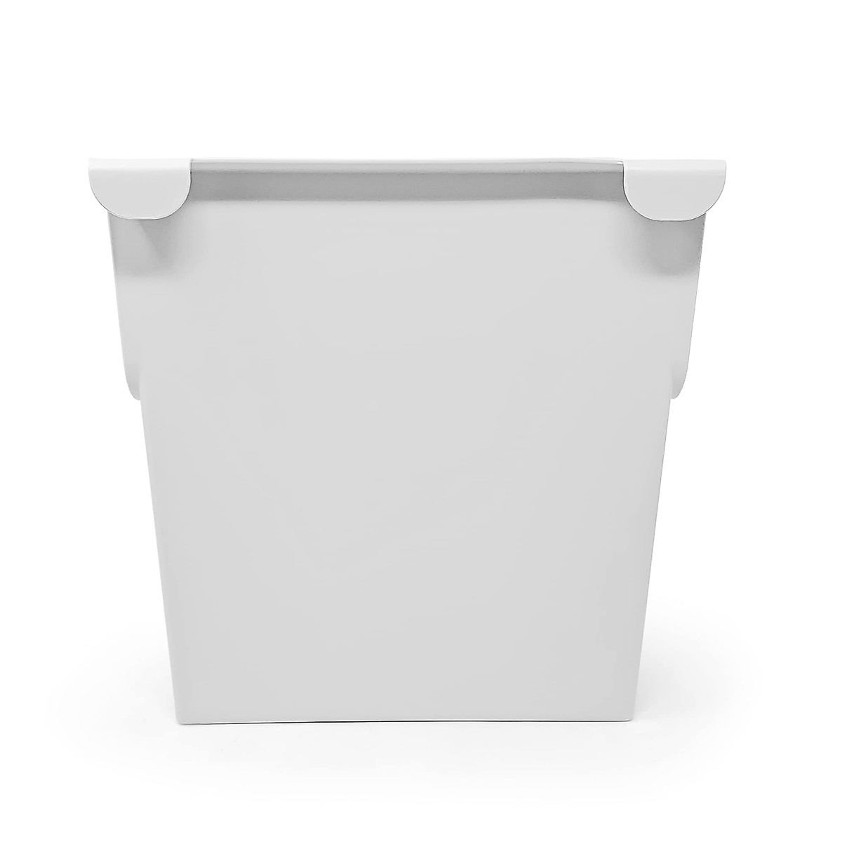 plastific Over Cabinet Kitchen Storage Organizer Holder or Basket - Hang Over Cabinet Doors in Kitchen/Pantry - Holds Bakeware, Cookbook, Cleaning Supplies (White, 13 x 25 x 26)…