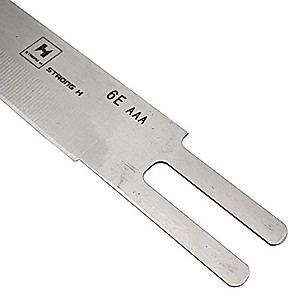 CKPSMS Brand - #6E-Strong H-3A 12PCS 6" Knife Blades Compatible with/Replacement for Eastman Brand Straight Cutting Machine