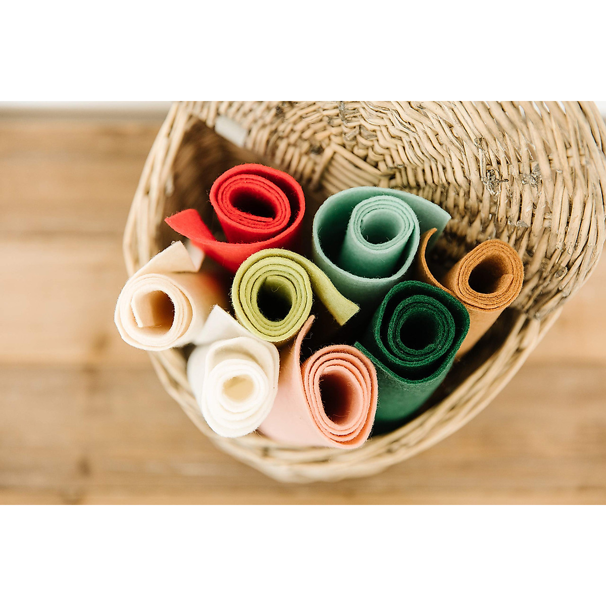 Kimberbell Felt Sheet, Color: Gingerbread, Size: 12 x18, Thickness: 1.4 mm, Iron-Friendly & Machine Washable, Machine Embroidery, Quilting & Sewing - KDKB1240