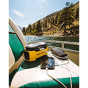 ROCKSOLAR Portable Power Station 200W Ready RS420 - 222Wh Backup Lithium Battery, Solar Generator Power Supply with AC/USB/12V DC Outlets for Camping, RV, Home, Outdoor, Emergency