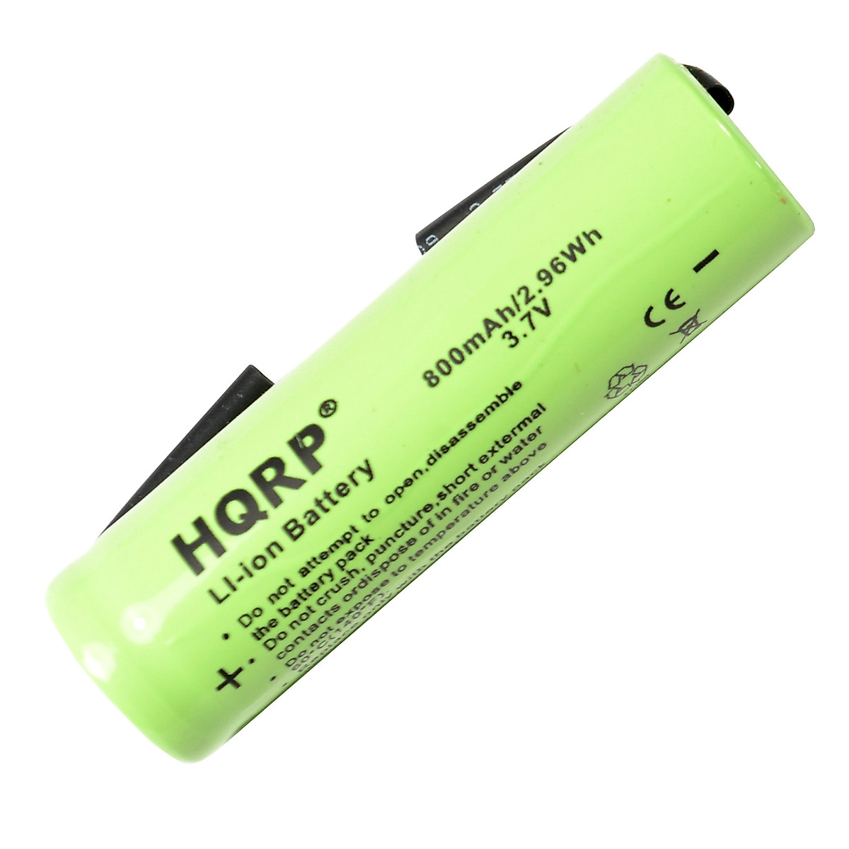 HQRP 3.7V Li-Ion Battery Compatible with Philips Sonicare HX6150 HX6902 HX6910 HX6911 HX6912 HX6932 HX6933 HX6952 HX6982 HX6311, FlexCare Platinum HX9170 HX9170/10 HX9110 HX8911 Toothbrush 49x14mm