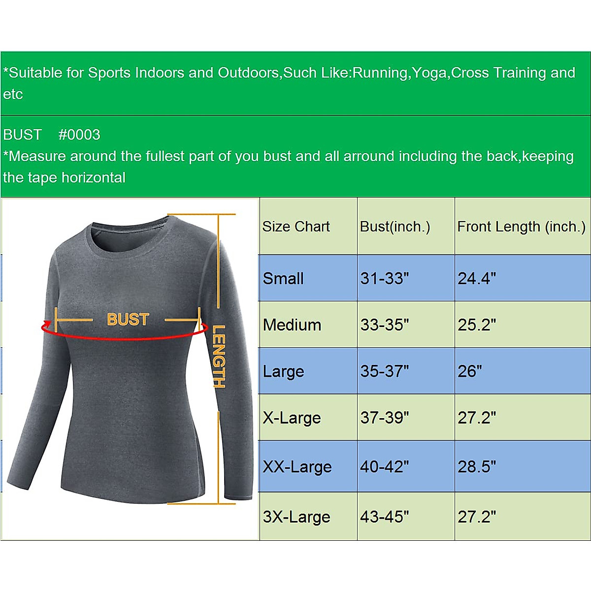 NELEUS Women's 3 Pack Dry Fit Athletic Compression Long Sleeve T Shirt,8019,Black/Grey/Rosy Brown,US XL,EU 2XL