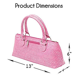 Primeware Wine Clutch Bag Thermal Insulated Wine Carrier Tote Holds Red and White Wine 750 Milliliter Bottle Includes Portable Waiter Style Corkscrew