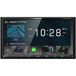 Kenwood DMX7706S 6.95" Digital Media Receiver w/Bluetooth, Apple CarPlay and Android Auto