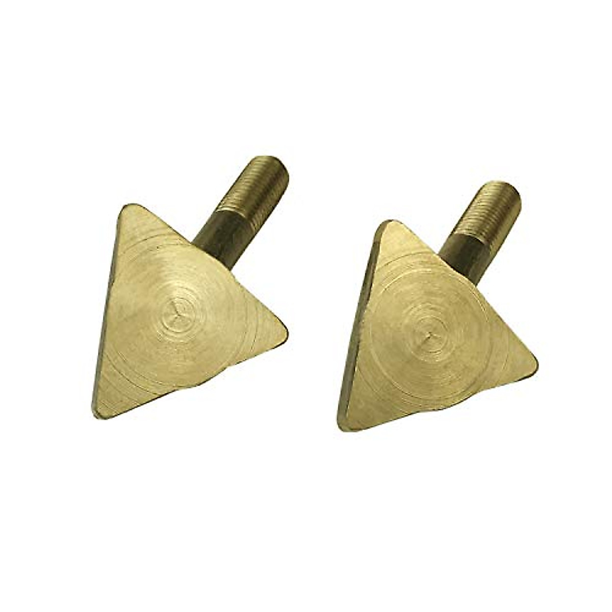 2pc Jounjip Replacement Tips for Jounjip or Gino Brand 80 Watt Plastic Welding Kits - 1/4"-28 Thread