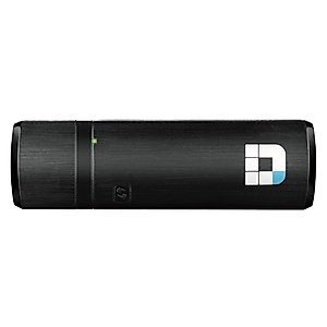 D-Link WiFi USB Adapter AC1200 Mini Wireless Internet Dual Band 3.0 Wi-Fi Netowrk Desktop Laptop (DWA-182),Black