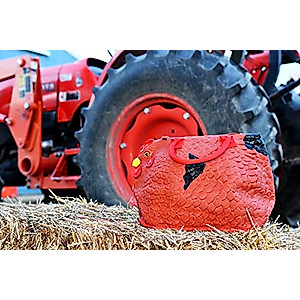 Hen Couture Rubber Chicken Purse - Rhode Island Red Hen Bag Handbag