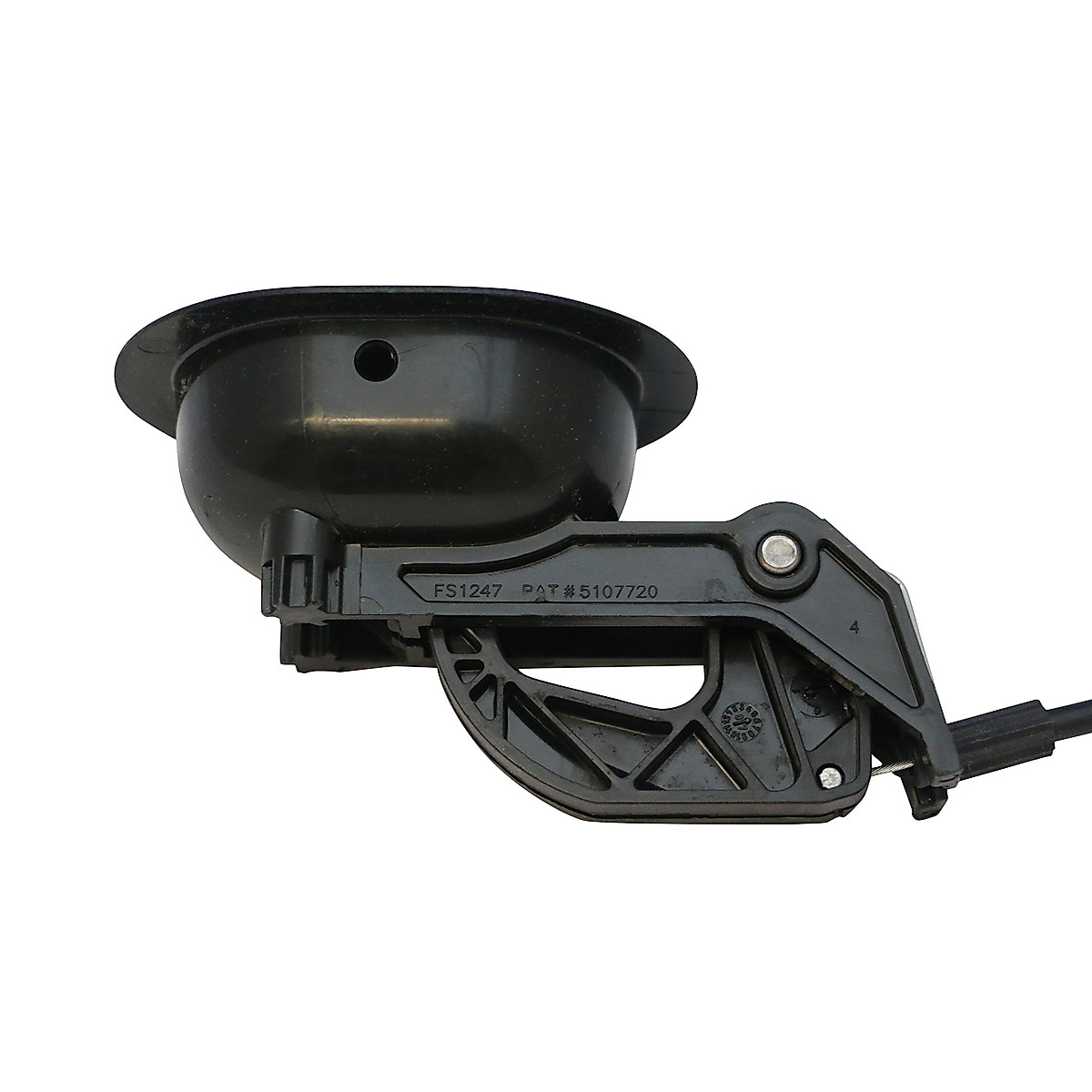 FR Lane Flapper Recliner Release Handle, 39 1/2" Length, 2 7/8" Exposed Wire