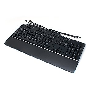 Genuine 1RW52 KB522 X20M8 7VHY1 Dell Business Multimedia USB Wired 104-Key 14-Hot Keys 2 USB Hub Keyboard Compatible Part Numbers: 1RW52, KB522, X20M8, 7VHY1