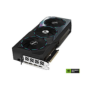 Gigabyte AORUS GeForce RTX 4070 Ti Master 12G Graphics Card, 3X WINDFORCE Fans, 12GB 192-bit GDDR6X, GV-N407TAORUS M-12GD Video Card