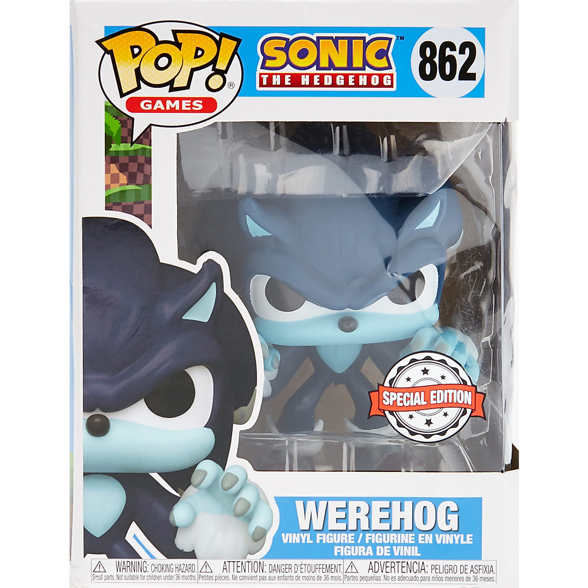 Funko Pop! Games Sonic The Hedgehog Werehog Exclusive