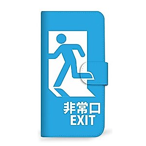 mitas Android One S6 S6-KC Case Notebook Type Emergency Exit Exit Sky (475) SC-0211-SK/S6-KC