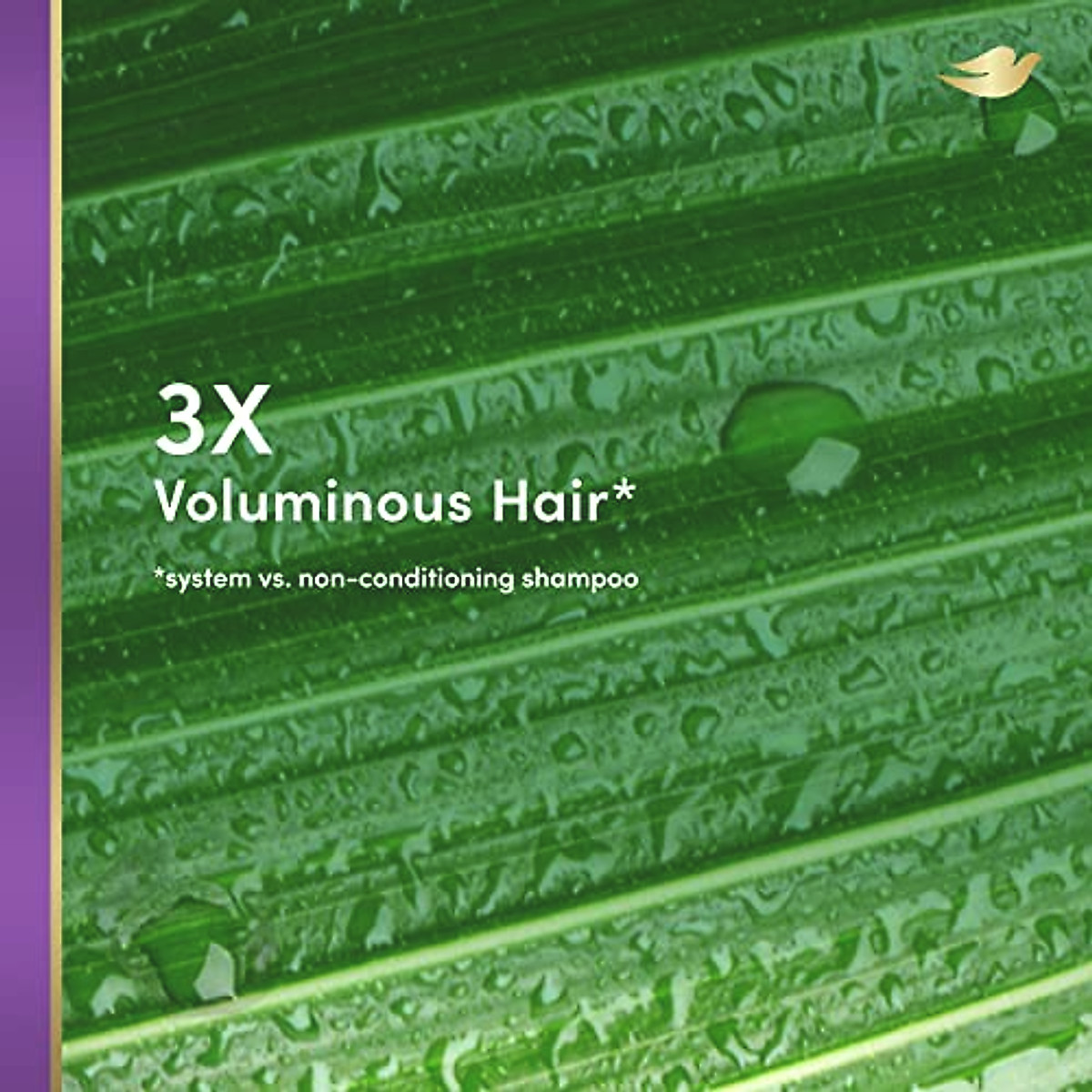 Dove RE+AL Bio-Mimetic Care Conditioner For Fine, Flat Hair Revolumize Silicone-Free Conditioner With Coconut + Vegan Collagen 10oz