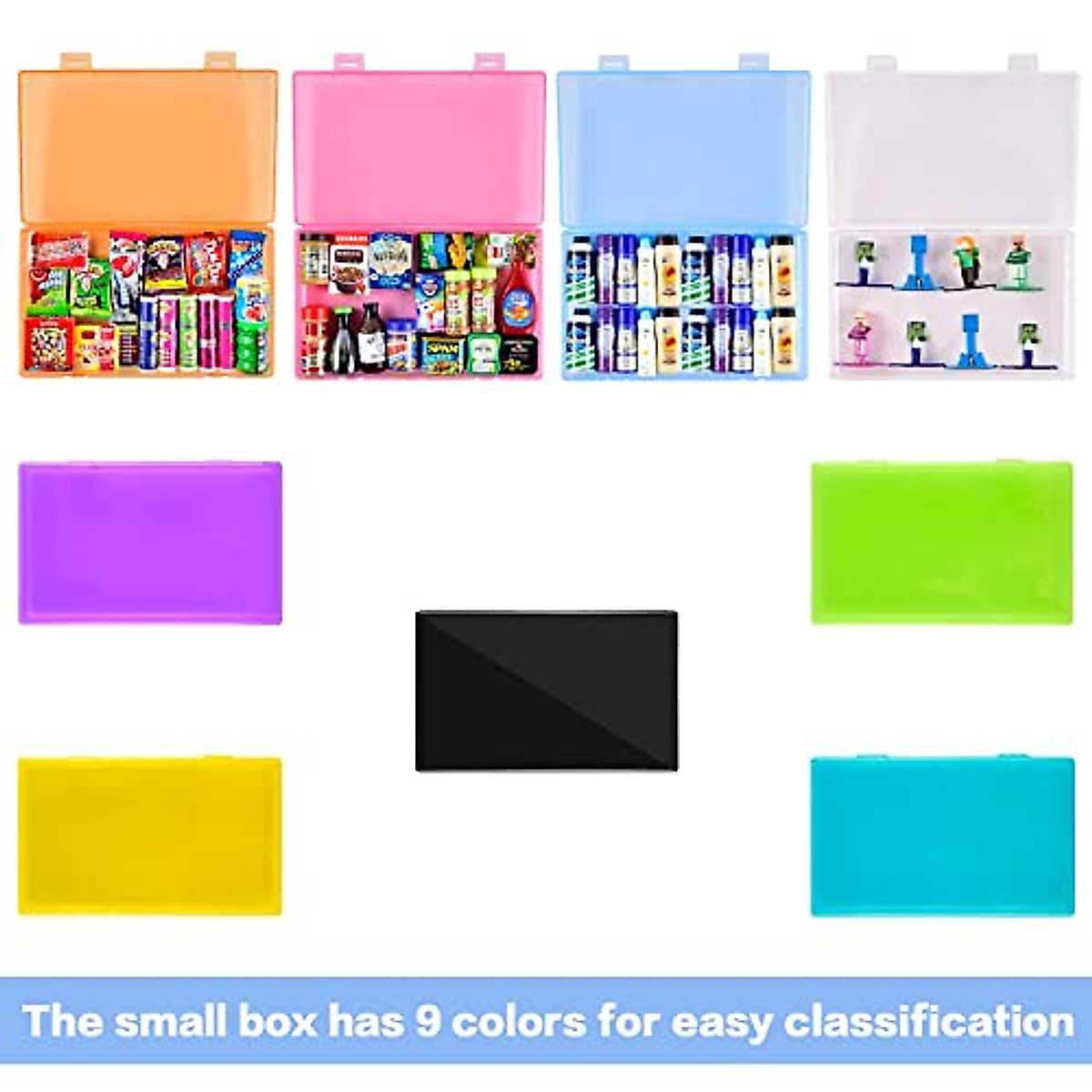 Collector Case Compatible with 5 Surprise Mini Brands Toys Series 1 2 3 and Coin Collection Supplies Pages for Collectors Bundle