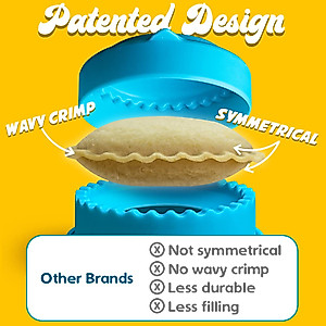 Sandwich Cutter and Sealer - Crustless Sandwich Maker - Cut and Seal - Great for Lunchbox and Bento Box - Boys and Girls Kids Lunch - Sandwich Cutters for Kid (Square)