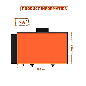 VCBOR Silicone Griddle Mat for 36" Blackstone Griddle, Blackstone Grill Accessories Cover, Upgraded Food Grade Silicone Mat, Waterproof & Rip-Proof, Protect Griddle from Rusting, Rodent, Insect, Dust