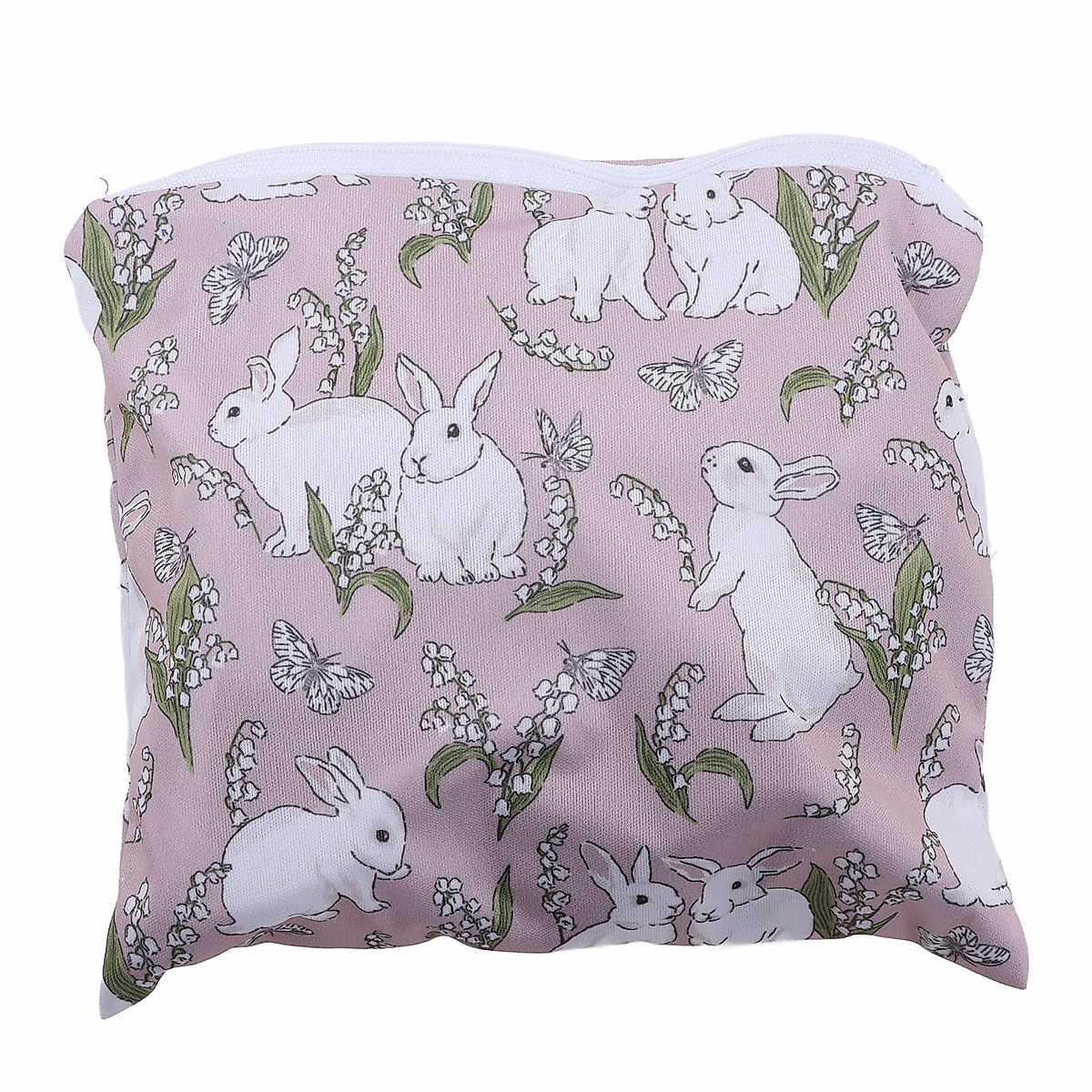 SPYMINNPOO Highchair Cover, Integrated Waterproof Prevent Food Stain Polyester Sleeve Coverall Bib for Kids Dining (Rabbit)