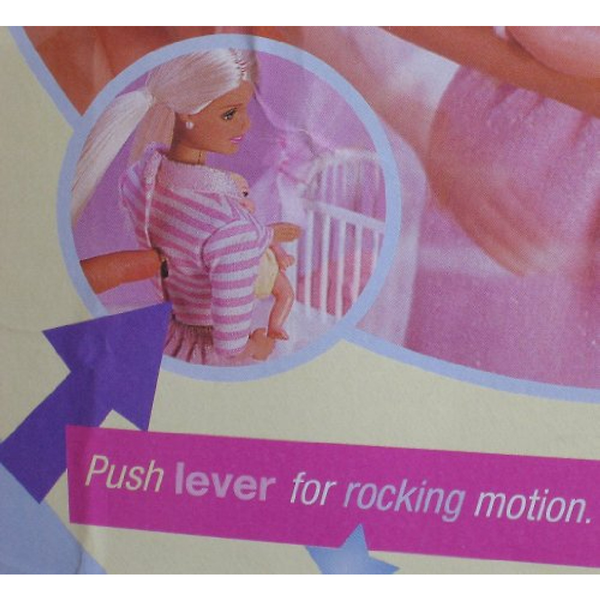 Barbie and Krissy Bedtime Baby with Musical Crib