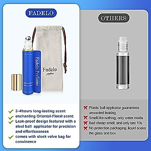 Fadelo Roll On Pheromone Perfume Oil Cologne, an Inclusive Fragrance Designed for Women and Men,10 ml / 0.35 Fl. Oz